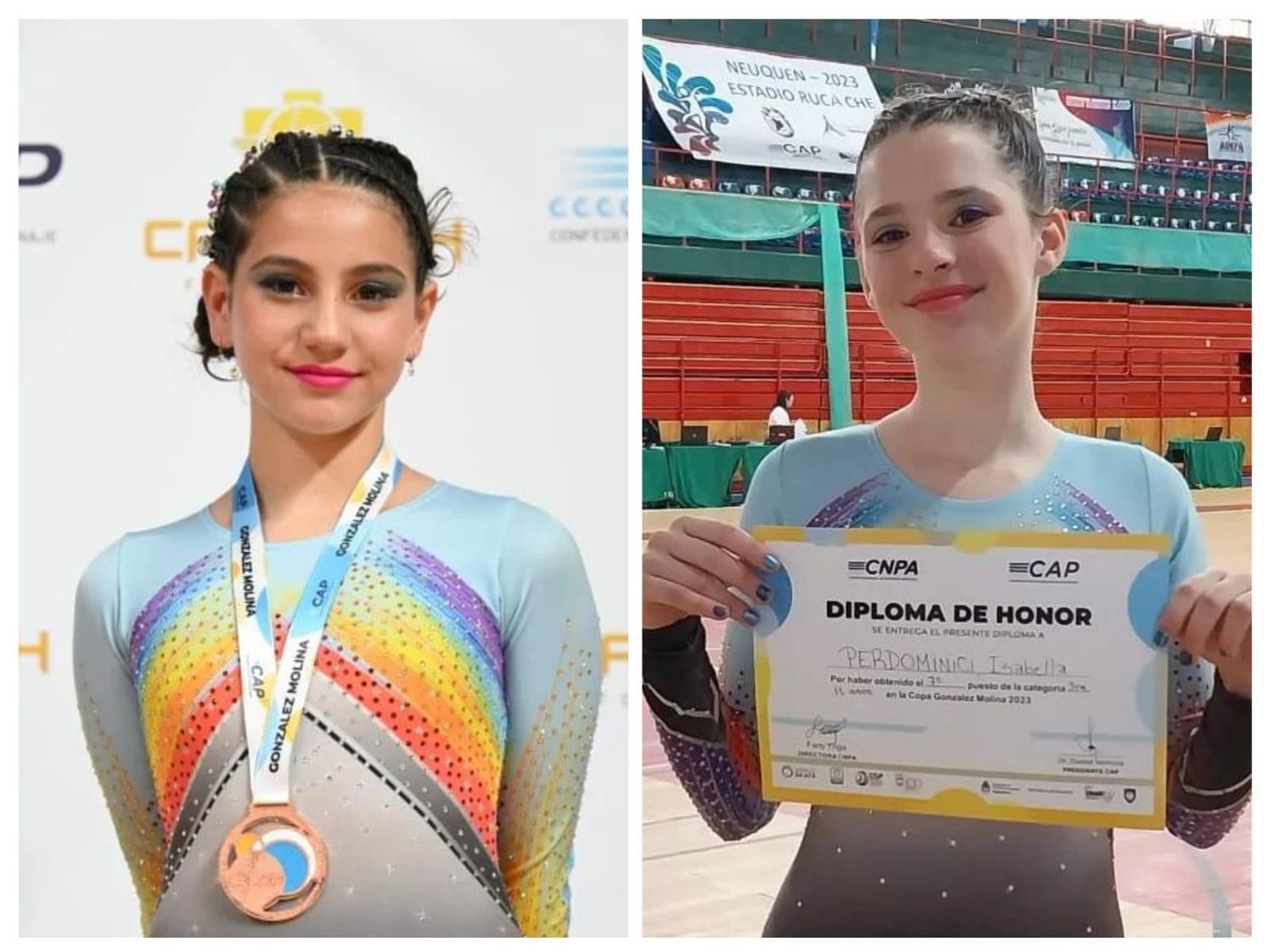 Patín artístico: Isabella Pierdominici y Emma Manso cerraron un enorme ...