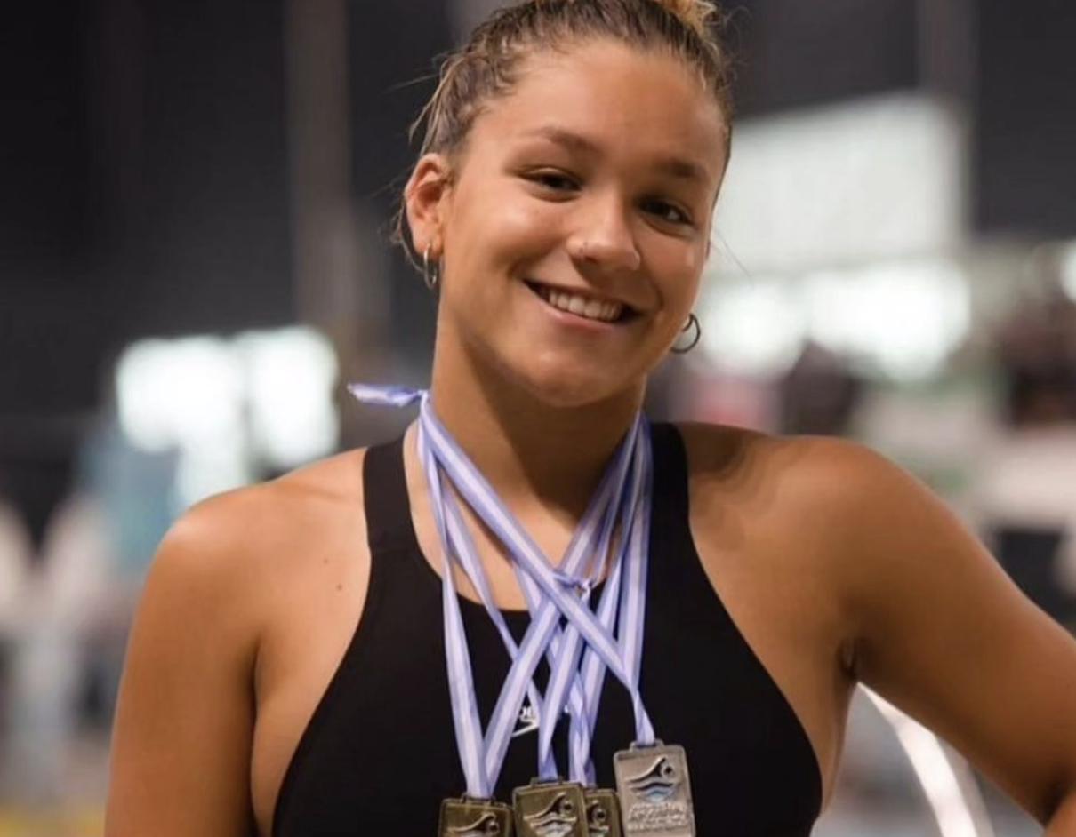 Natación: una vez más, Candela Raviola representará al país en Brasil ...