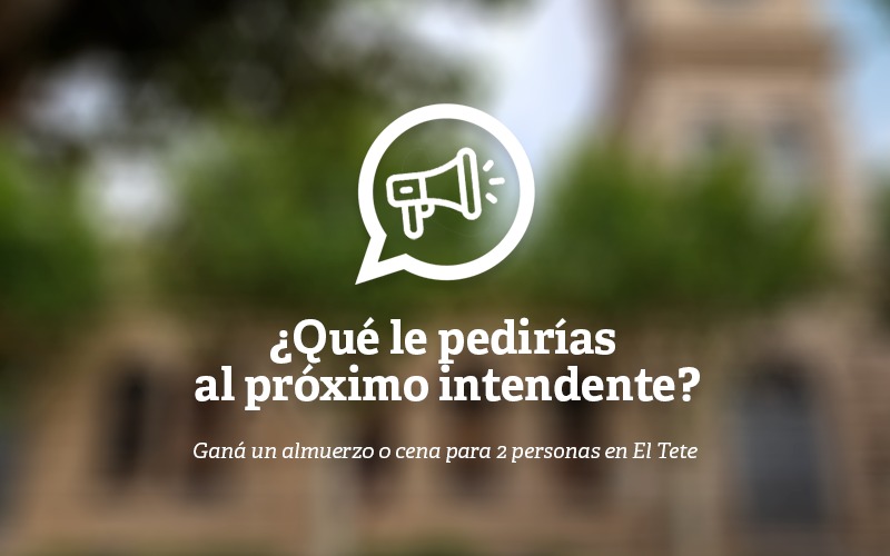 Sorteo: ¿Qué le pedirías al próximo intendente? – Las últimas noticias ... Sorteo: ¿Qué le pedirías al próximo intendente? – Las últimas noticias ...