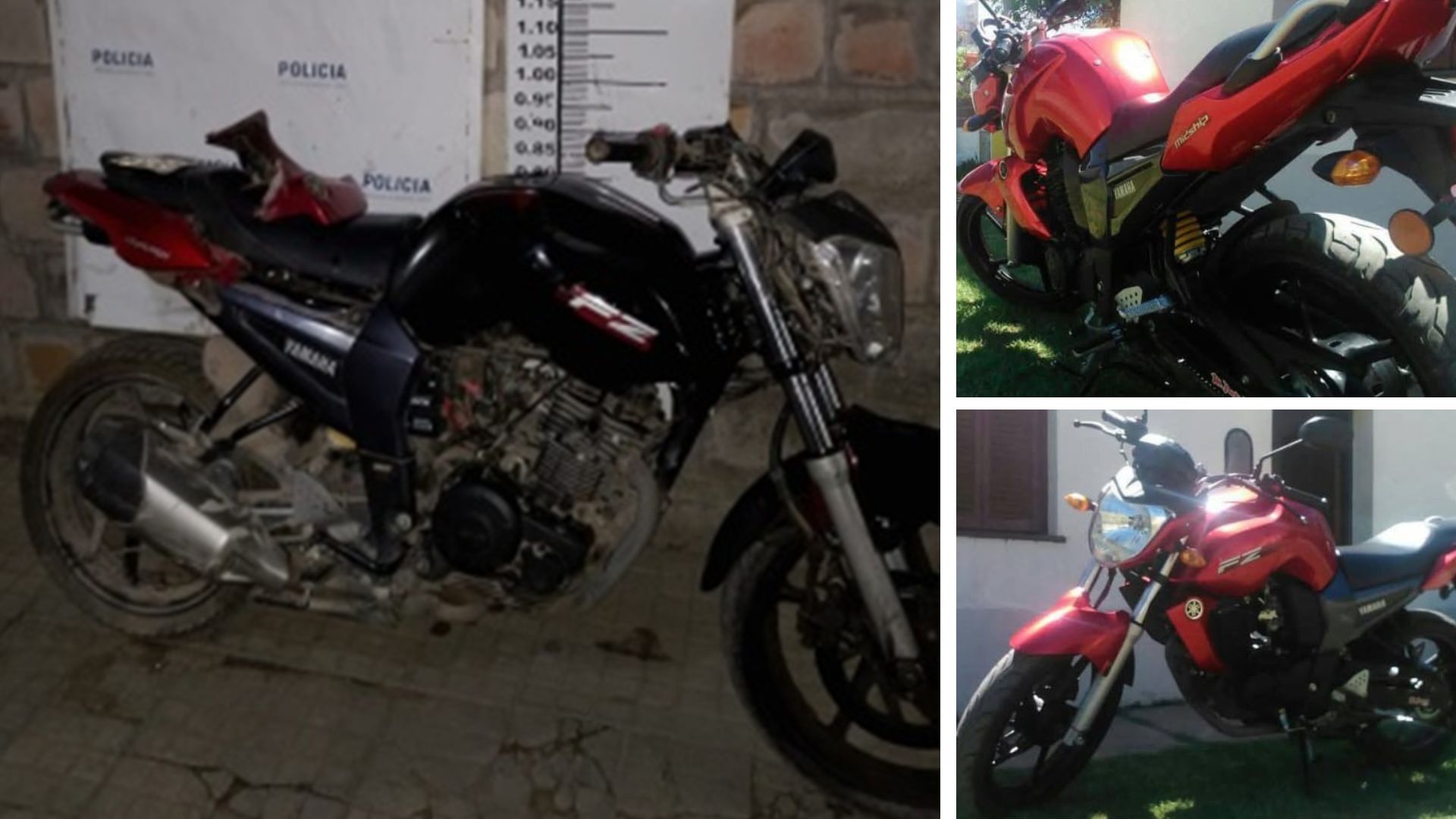 Recuperaron una moto que robaron tras arrancar el portón de una casa ...
