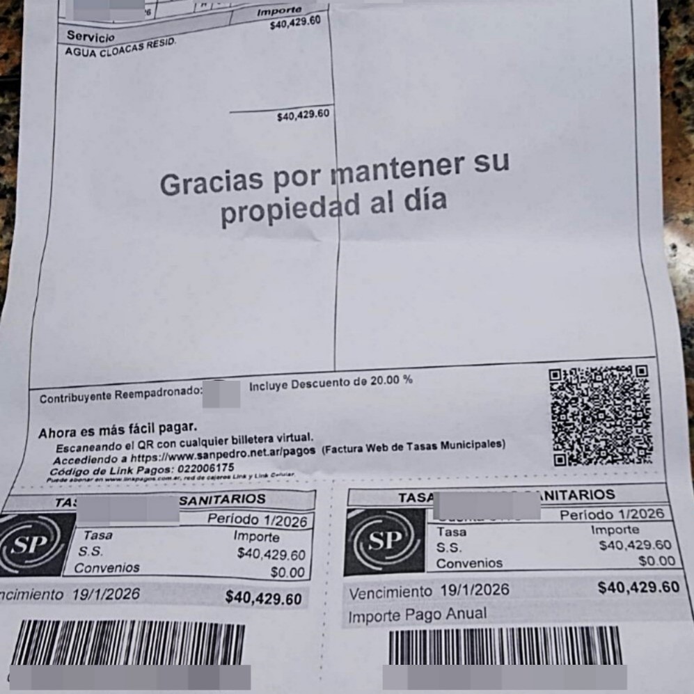 Aumento de tasas: llegaron las boletas y el rechazo de los vecinos ...